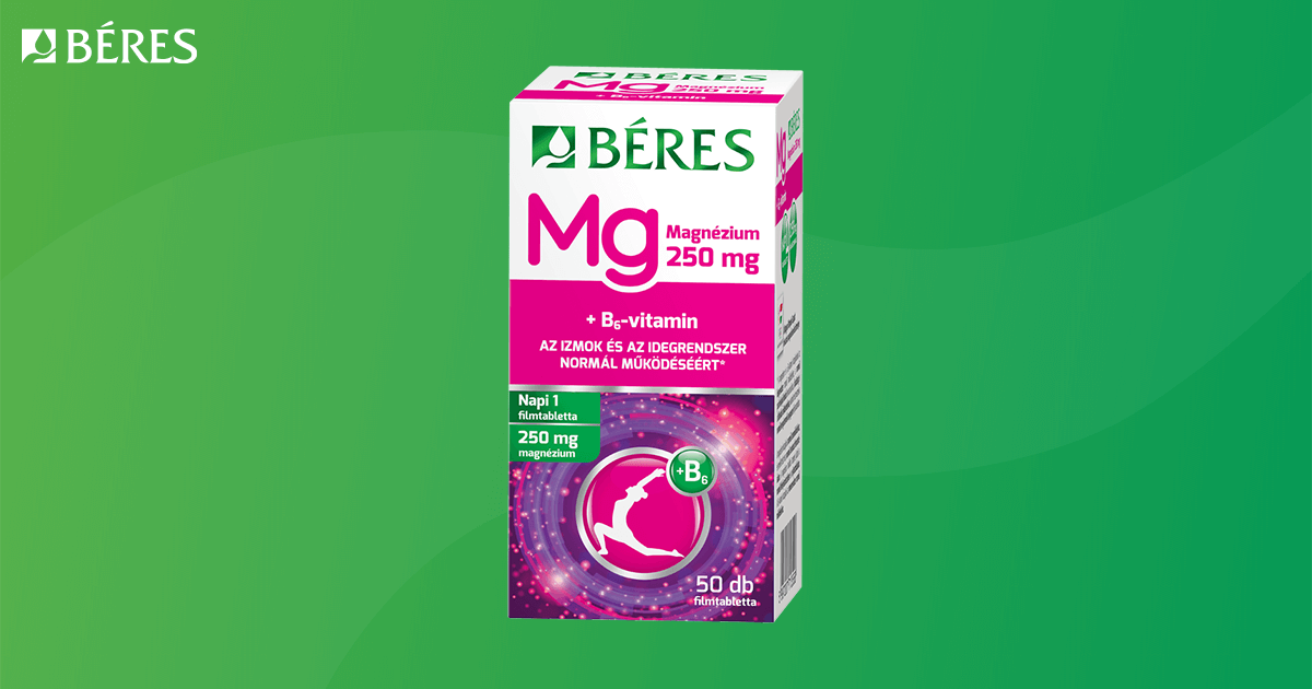 Béres Magneziu + B6 - Béres România - www.beres.ro