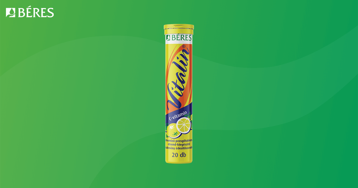 BÉRES VITAMINA C COMPRIMATE EFERVESCENTE - Béres